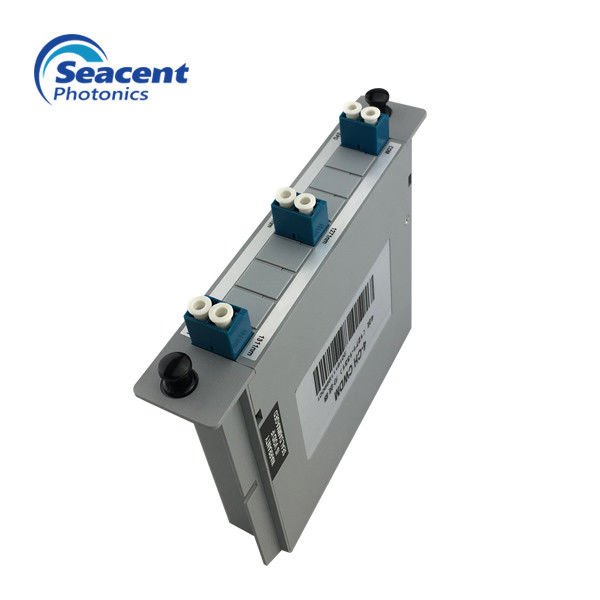 Plug - In Type DWDM Module , 1×6 Multi-Channel Dwdm Fiber Optic Device