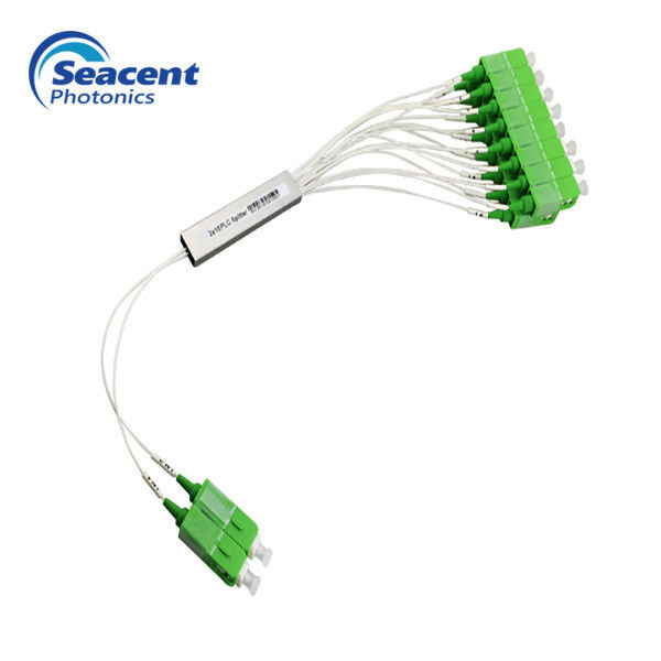 Low Loss Mini 2*16 Fiber Optic PLC Splitter